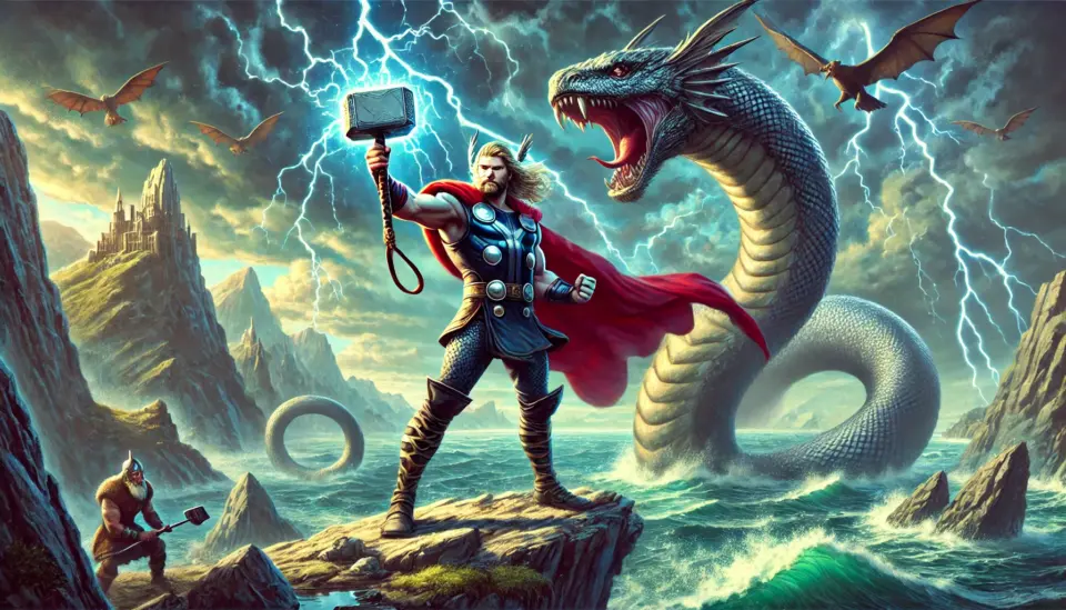 La Leggenda di Thor e il Serpente di Midgard